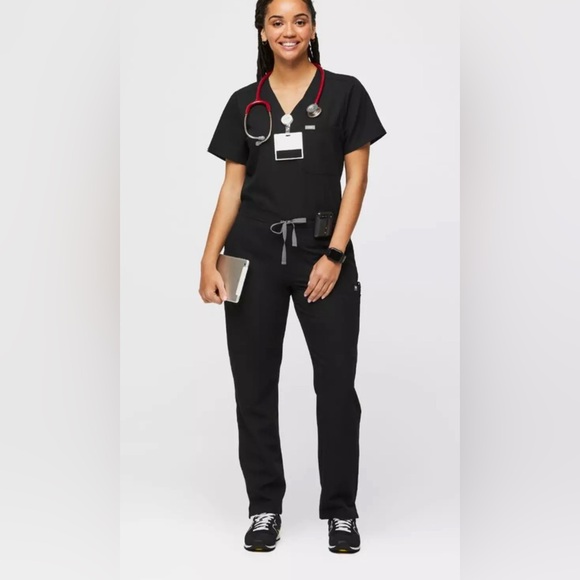 Figs | Pants & Jumpsuits | Nwt Figs Technical Collection Yola Black ...
